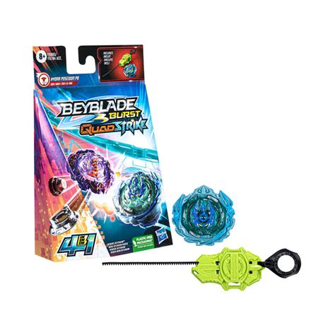 Beyblade Burst Quadstrike Stellar Hyperion H8 Starter Pack Mastermind