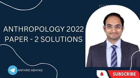 Harsha Sirs Anthropology Paper 2 Solutions And Discussion Cse Mains 2022