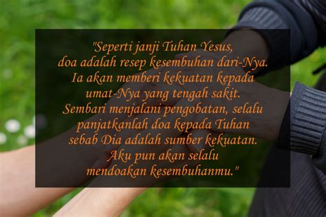 6 Ucapan Untuk Orang Sakit Di Wa Biar Cepat Sembuh