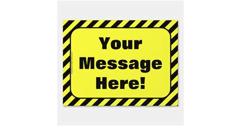 Create Your Own Traffic Sign Zazzle