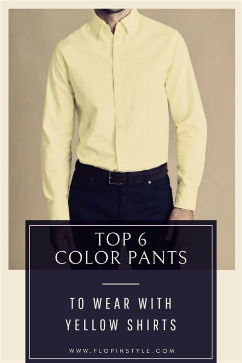 Pants That Go Well With Yellow Shirts Mens Pants Yellow Shirt Men