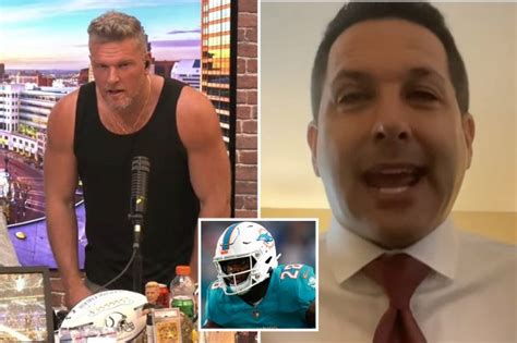 Pat Mcafee Screamed At By Nfl Analyst Adam Schefter On Live Tv As Duo