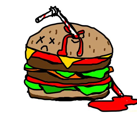 Orc Enjoys Lemonade Drawception