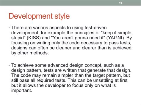 Test Driven Development Pptx