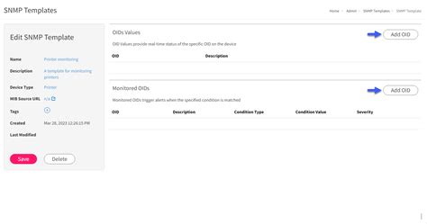 SNMP Templates Atera Support