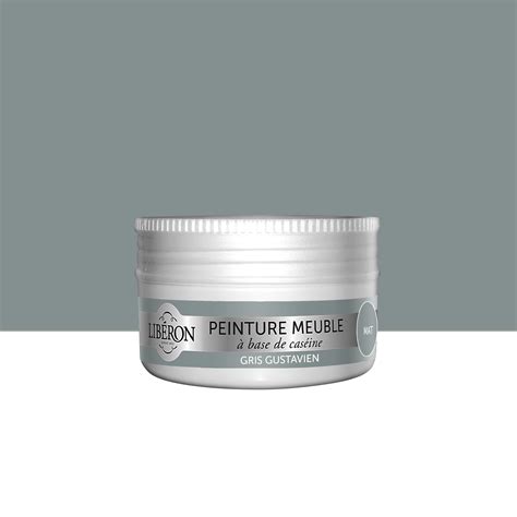 Peinture Meuble Et Boiserie Caséine LibÉron Gris Gustavien Mat 75 Ml