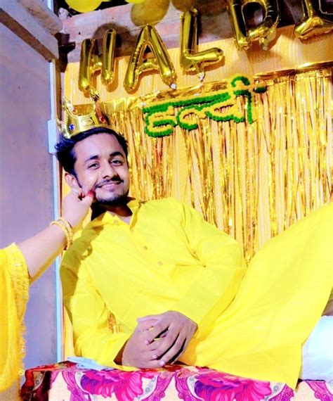 Aaj Bhai Ka Haldi Hai 💛💛💛
