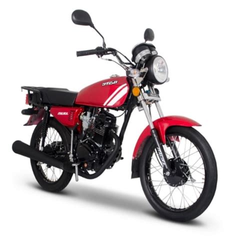 Bicimex Detalles Motocicleta Italika Dt Clasica Rojo Negro