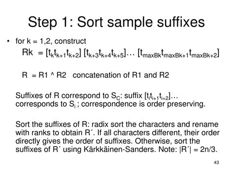Ppt Suffix Tree And Suffix Array Techniques For Pattern Analysis In