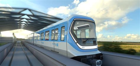 Interior Design For Paris Line 18 Train Unveiled