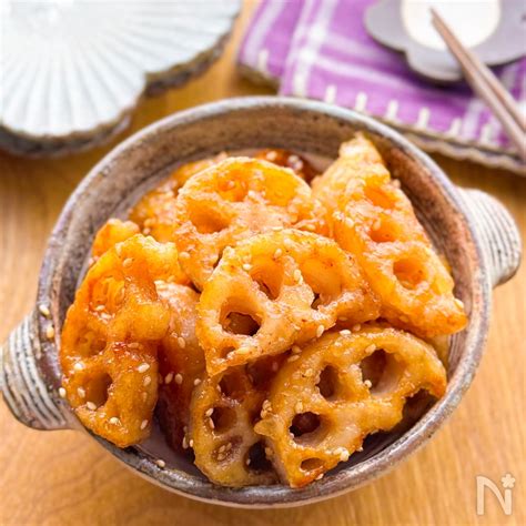 【れんこんの甘辛炒め】一口食べたらやみつき！ レシピサイトnadia