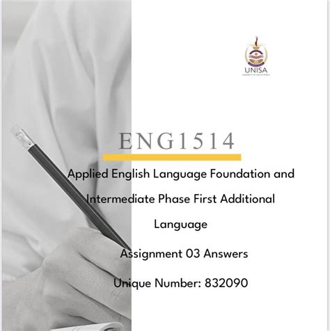 ENG1514 ASSIGNMENT 03 SOLUTIONS SEMESTER 2 2024 StudyPass