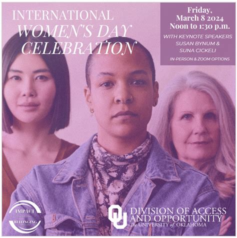 International Womens Day Celebration Division Of Access And