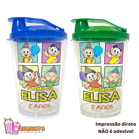 Copo Personalizado Turma Da Mônica Elo7 Produtos Especiais