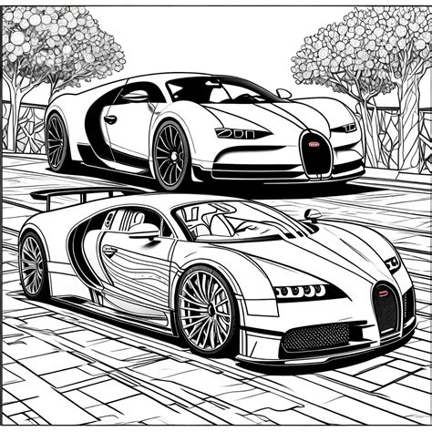 Bugatti Coloring Pages 19 Top Pages Bugatti Veyron Bugatti Chiron