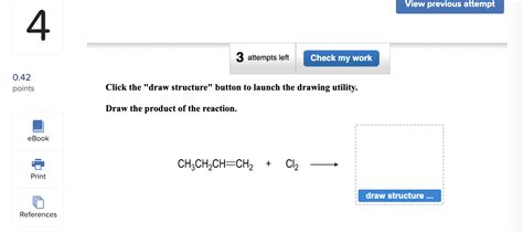 Solved Click The Draw Structure Button To Launch The Chegg