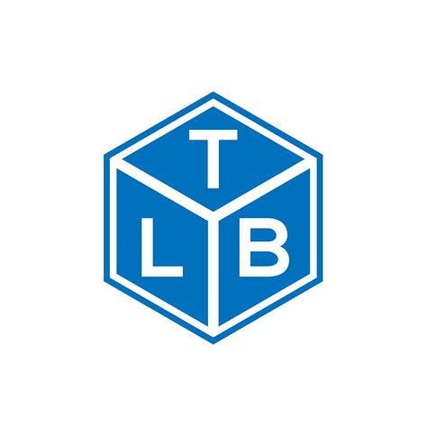 Diseño De Logotipo De Letra Tlb Sobre Fondo Negro Concepto De Logotipo