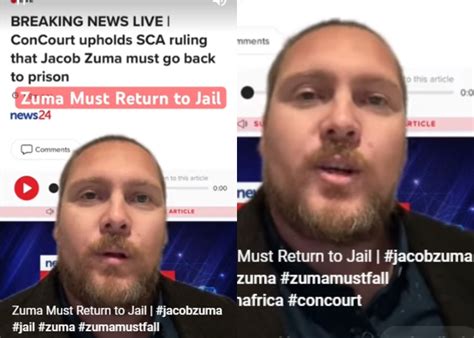 Youtube Short South Africas Top Court Orders Zuma Back To Jail