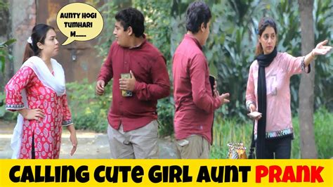 Calling Cute Girls Aunty Prank Prank In Pakistan Epic Reactions Nonscriptedpranks YouTube