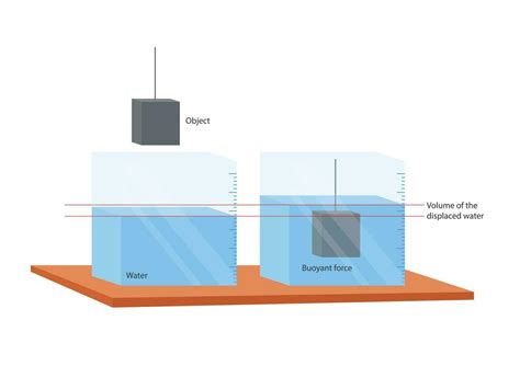 Archimedes Principle Force Diagram