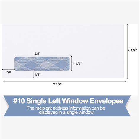 SINGLE WINDOW SECURITY TINTED ENVELOPES Paperfy Stationery