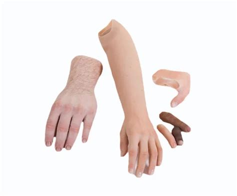 Silicone Hand Prosthesis Passive Prosthetic Below The Elbow At