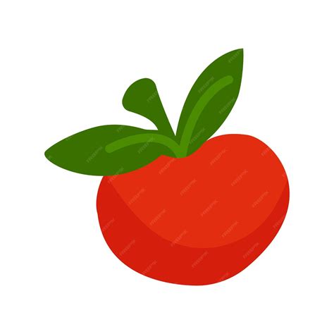 토마토 아이콘 토마토 벡터 디자인 야채 아이콘 비타민 야채 벡터 일러스트 레이 션 프리미엄 벡터