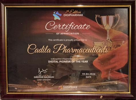Dr Debesh Das On Linkedin Happy To Receive Prestigious Digipharmax