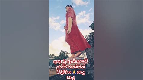 උසම සක්මන් පිළිමය🙏 ️☸️ Nature Srilanka Shortvideo රණවන පුරාණ විහාරය Youtube