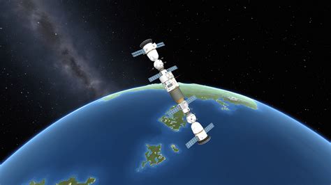 Rate My Double Port Stock Salyut 1 Ksp Rkerbalspaceprogram
