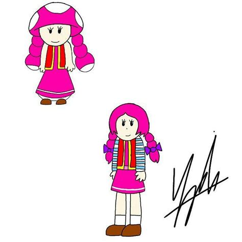 Human Toadette By Yaszhanasnowcandy On Deviantart