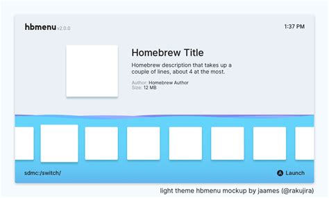 Github Jaamesnx Hbmenu Mockup Design Mockups And Assets Including
