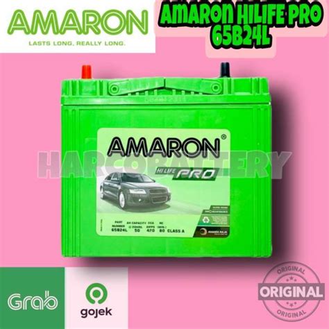 Jual AKI MOBIL AMARON HI LIFE PRO 65B24L NS60L 12V 50 AH AKI KERING