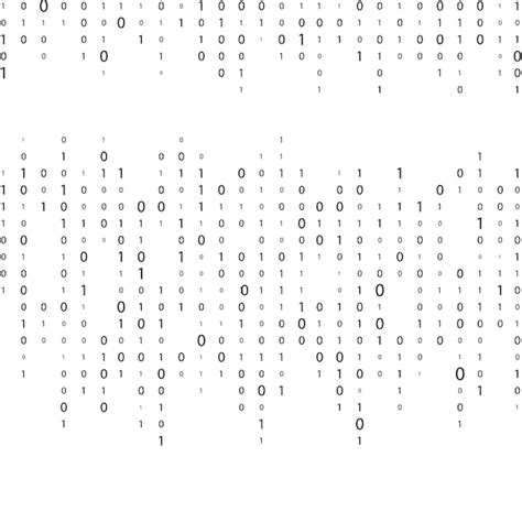 Premium Vector Matrix Background With Numbers On The Screen Binary Code Zero One Coding Data