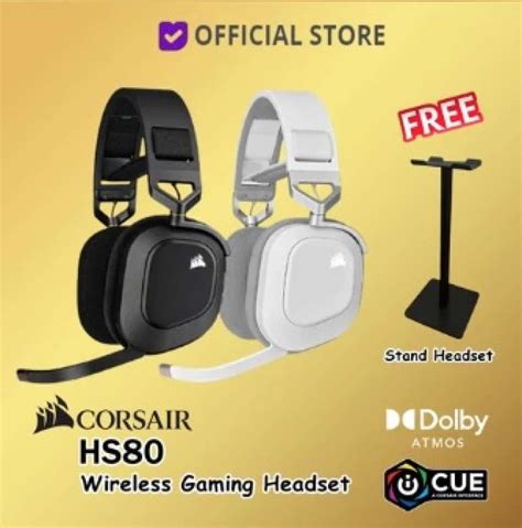 Promo Corsair Hs80 Rgb Wireless Premium Gaming Headset Headphone Hs 80