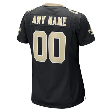 New Orleans Saints Nike Team Colour Jersey Custom Womens Rebel Sport