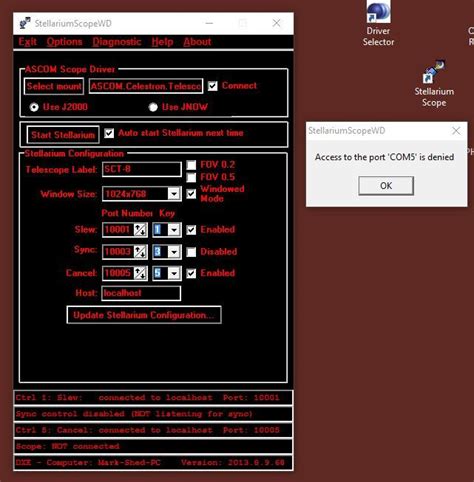 Access Denied Equipment Compatibility Main Sequence Software