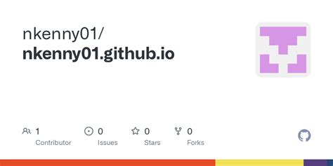 GitHub Nkenny Nkenny Github Io