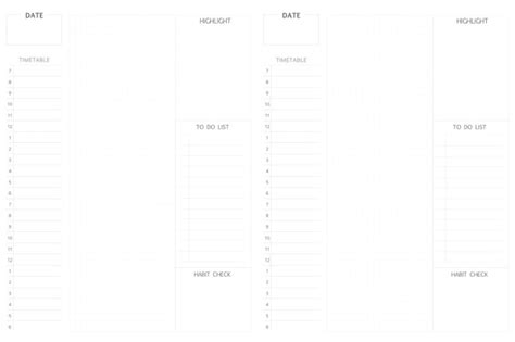 무료 공유 데일리 다이어리 일기 플래너 Pdf 아이패드 굿노트 속지 2 네이버 블로그