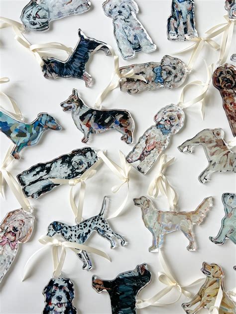 English Cocker Spaniel Goldenred Ornament Chelsea Mcshane Art