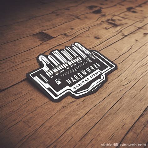 Hardware Store Logo Design Stable Diffusion Online