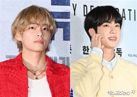 Bts 진 뷔가 더 잘생겼다고…분해서→눈물 귀여운 칭찬 나무뉴스