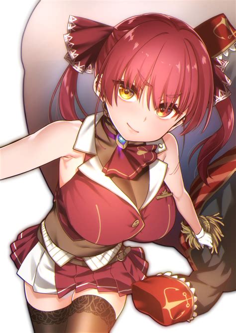 宝鐘マリン「【高画質版】マリン船長 Vtuber ホロライブ 宝鐘マリン マリン船長」ななせめるち🍀⋈お絵描きvtuberめるちなのイラスト