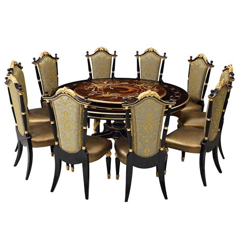 Customized High End Design Seater Round Dining Table Set Manufacturers From China Ekar