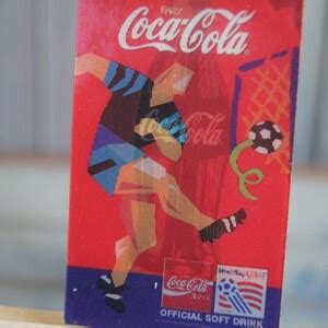 1994 Fifa World Cup Coca Cola Holographic Pin Set Etsy