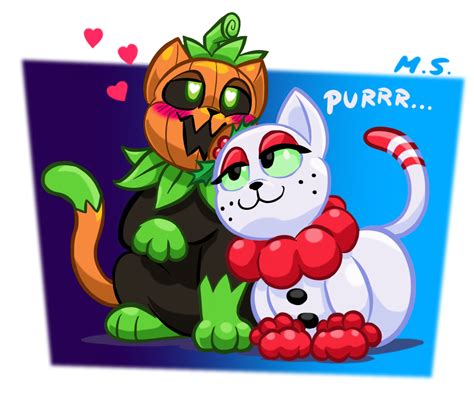 Pumkat And Junipurr Actslu By Magzieart On Deviantart