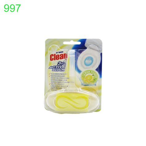 Ароматизатор за тоалетна At Home Clean 3 в 1 кошница блокче 40 гр ...