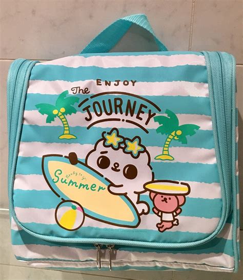 爽爽貓可掛式盥洗包 旅行盥洗包 化妝包 可愛盥洗包 全新品 現貨供應 尺寸24 23 10cm Yahoo奇摩拍賣