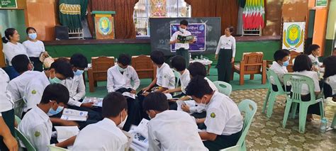 ဒဂုံမြို့နယ်အမှတ် ၃ အခြေခံပညာအထက်တန်းကျောင်း၌ စာဖတ်ဝိုင်းကျင်းပဆောင်ရွက် Information And