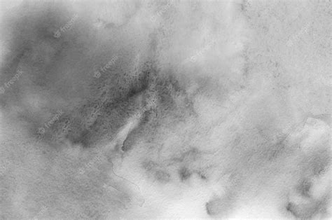 Textura De Fondo De Acuarela Gris Abstracto Foto Premium